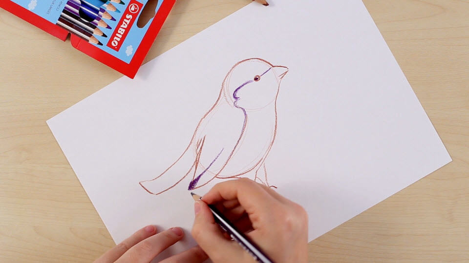 Hogyan rajzoljunk madarat - www.stabilo.hu
